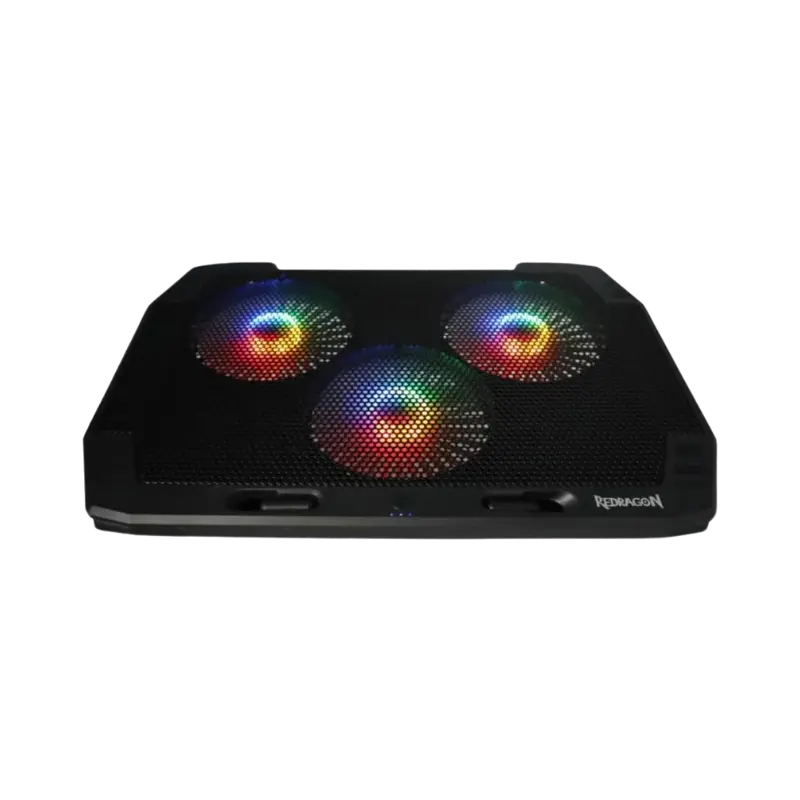 Redragon GCP511 RGB Laptop Cooler with 3 Fans | 17 Inch - elhoda.store