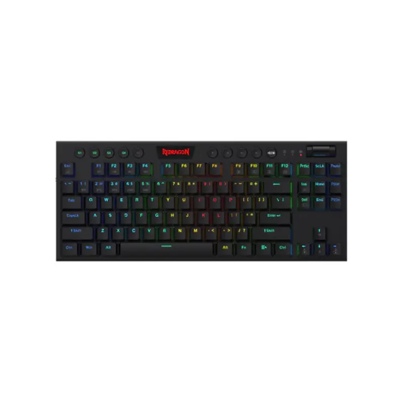 Redragon K621 Keyboard, Mechanical Horus TKL Wireless RGB - elhoda.store